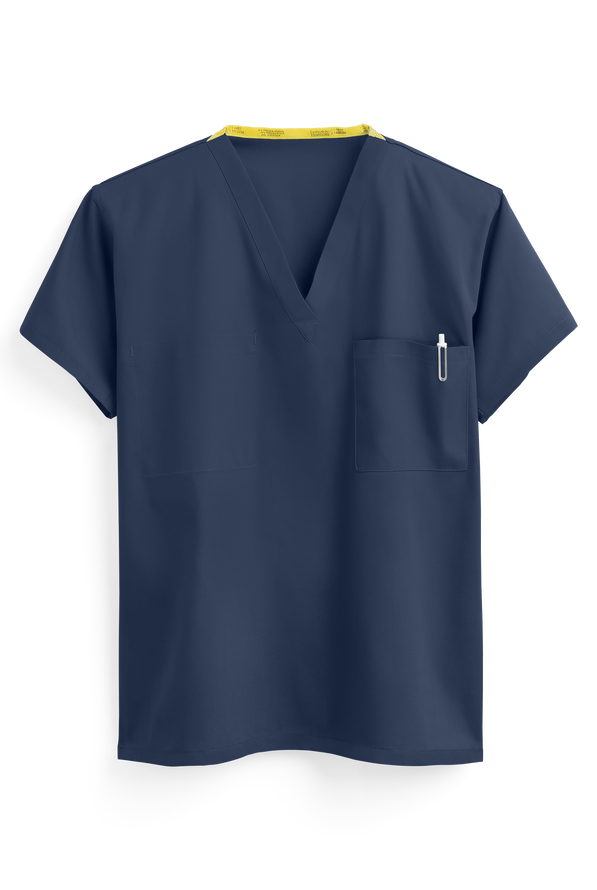 Fashion Seal Unisex Reversible V-Neck Scrub Top | Durable Scrub Tops