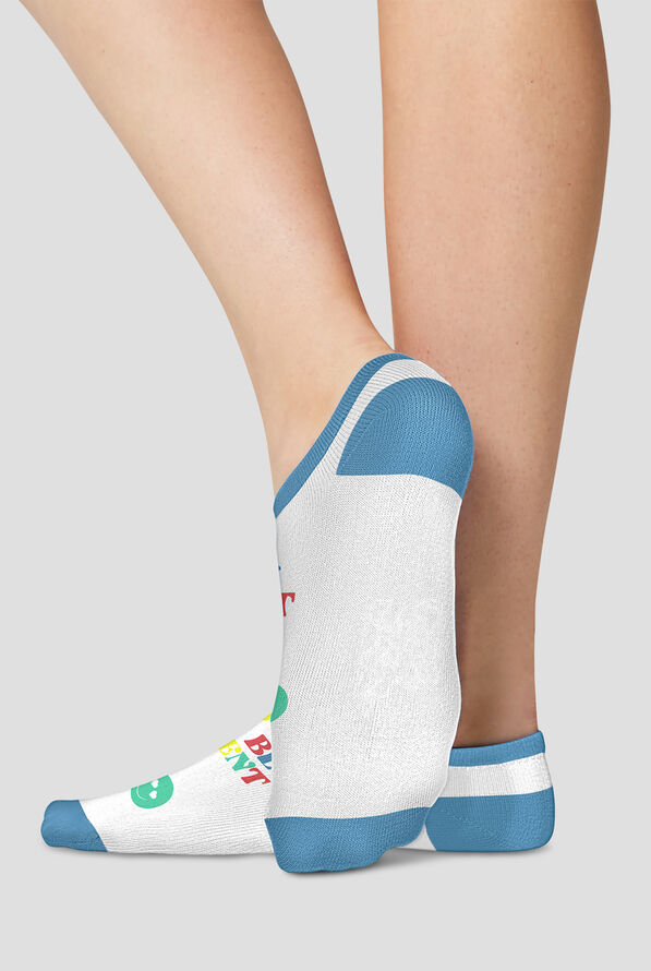 Cherokee Women's OK To Be Different 2-Pack Arch Support Ankle Socks ...