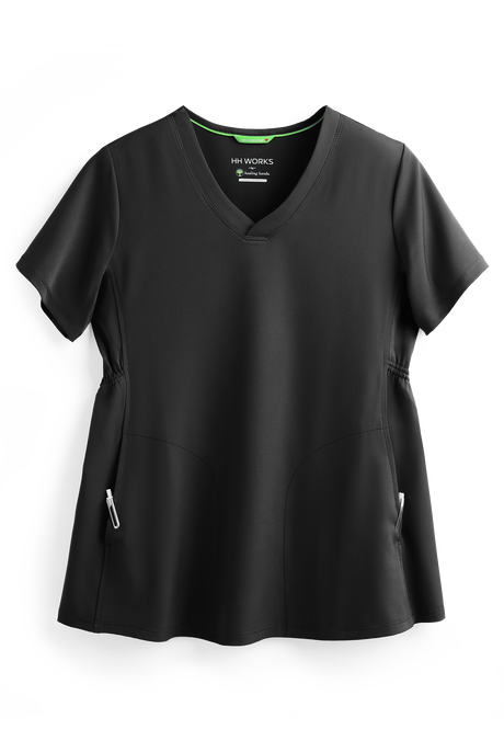 HH Works by Healing Hands Megan Scrub Jacket, Stretch Scrubs