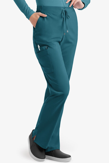 Easy STRETCH by Butter-Soft Kylie Women's 5 Pocket V-Neck With Criss ...