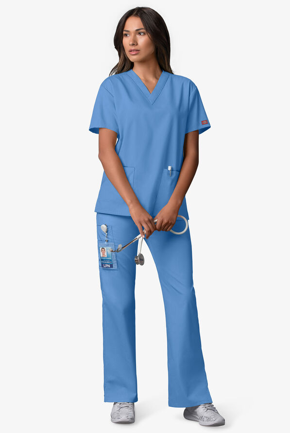 Dickies EDS Signature Scrubs 86706 Top | Dickies Everyday Scrubs
