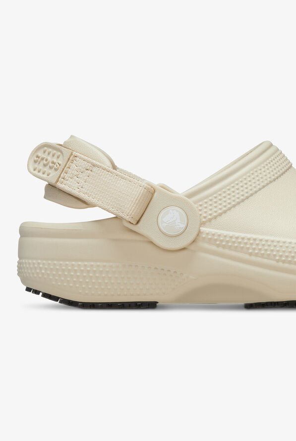 Crocs Unisex Classic Work Bone Clogs, Nursing Clogs