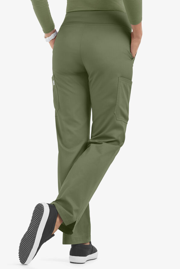 UA Butter-Soft STRETCH Yoga Waistband Scrub Pants, Stretchy Scrubs