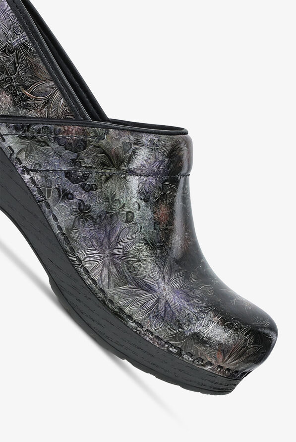 Dansko Women's Professional Etched Floral Patent Nursing Shoes, Nursing ...