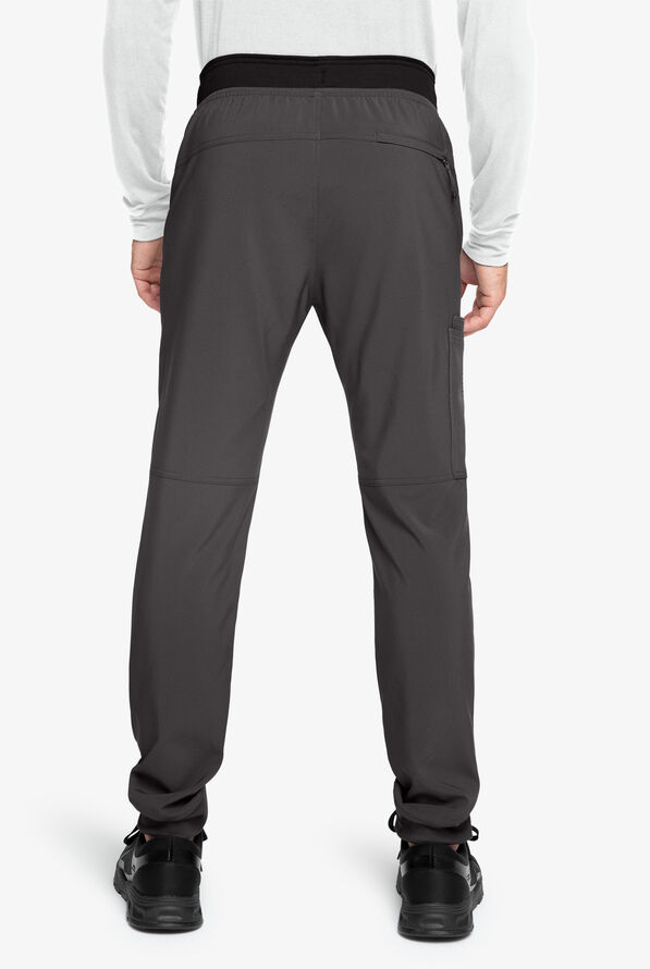 Cherokee Infinity Laser Cut Rib Knit Cuff Scrub Pants, Nursing Scrubs