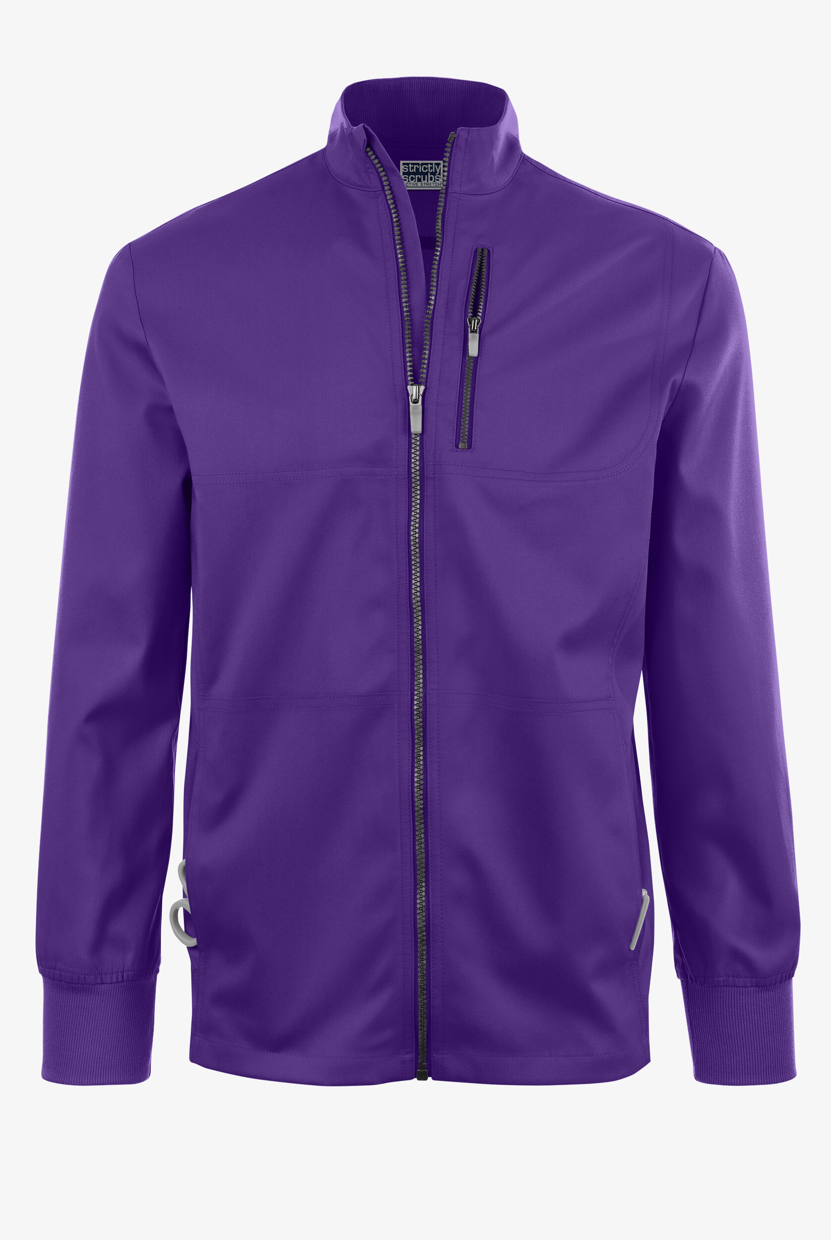 Strictly Scrubs Active STRETCH Men’s Warm-Up Scrub Jacket, Nursing Jackets