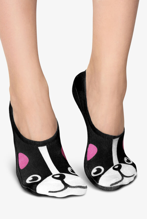 Living Royal Frenchie Women's No-Show Socks, Medical Socks