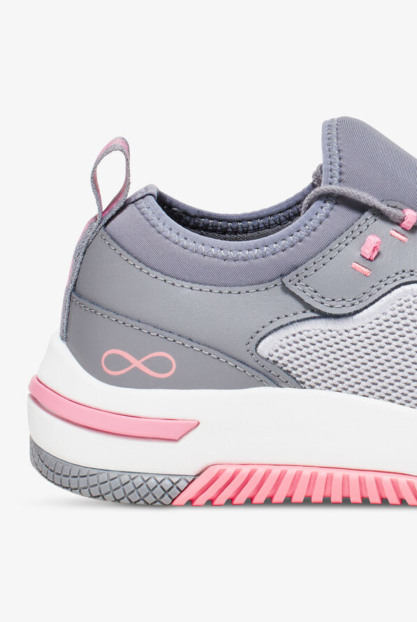 Infinity by Cherokee Women's Dart Slate/Rose Pop Athletic Lace Up Shoes ...