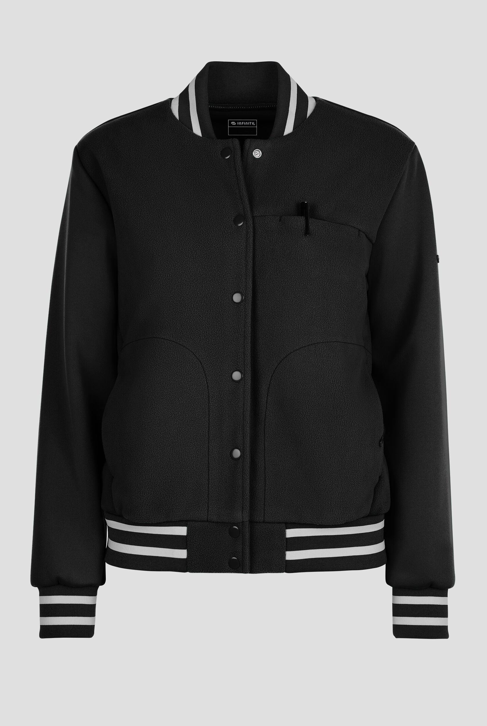 Infinity PURSUIT Women's 3-Pocket STRETCH Sports Bomber Scrub Jacket ...