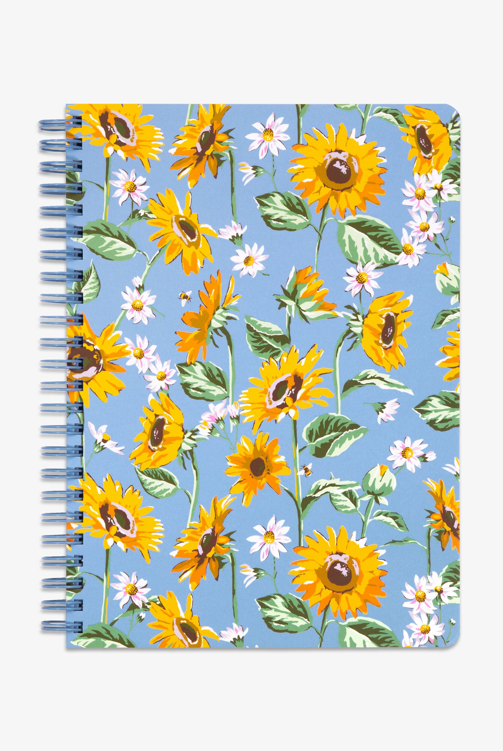 Vera Bradley Sunflower Sky Mini Notebook with Pocket, Medical Accessories