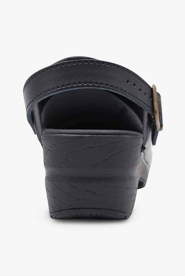 Sanita Womens Professional Ingrid Backless Leather Clog, Nursing Clogs