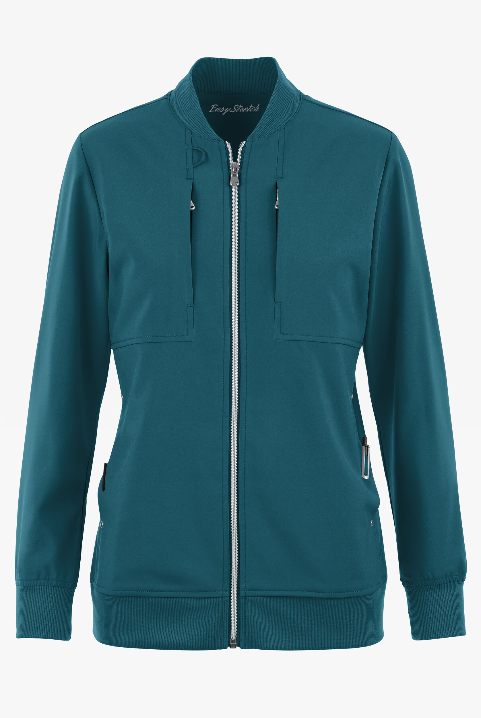 Easy STRETCH Kim Long Sleeve Zip-Thru Jacket, Nursing Jackets