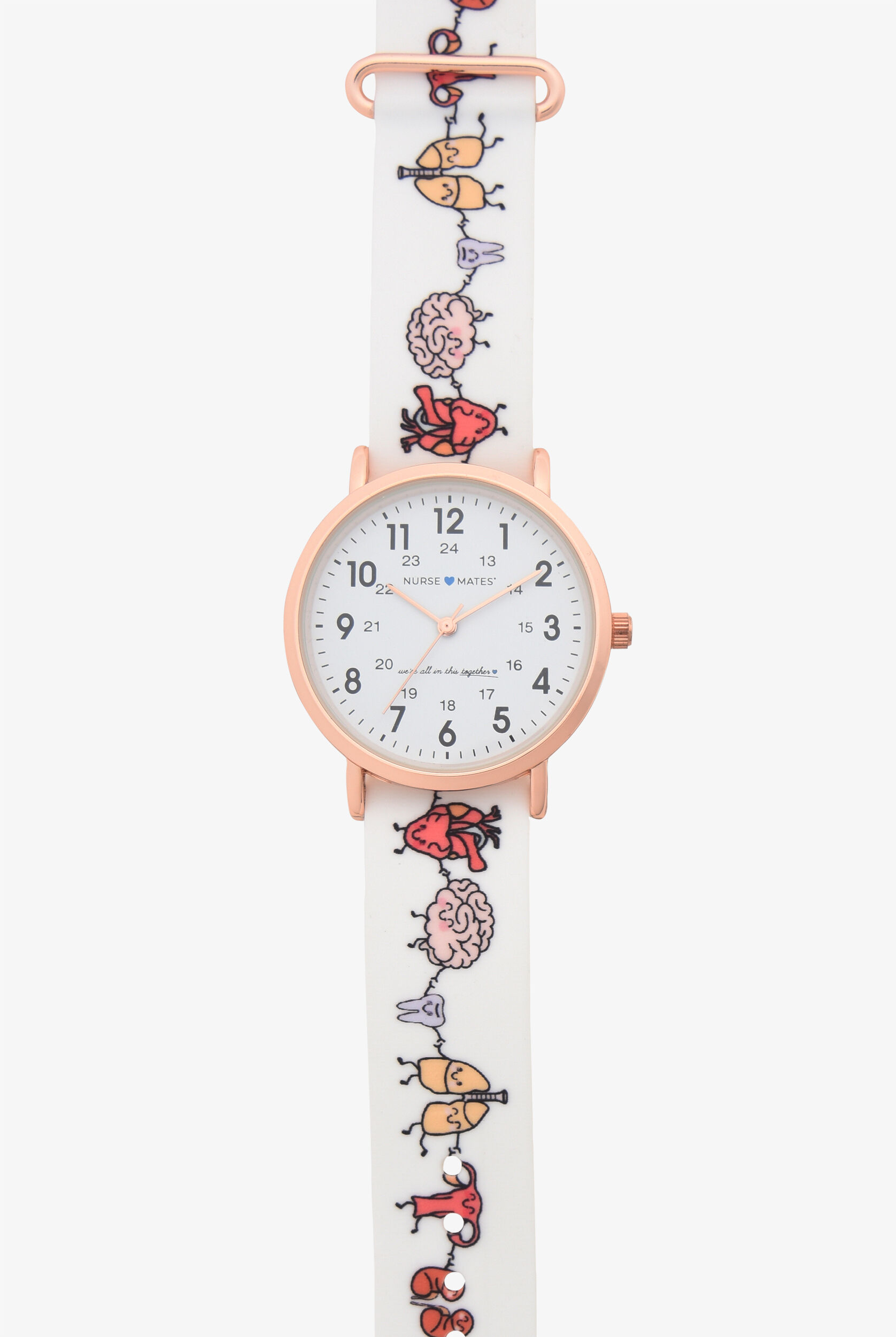 Nurse Mates All in This Together Nato 2-Strap Set Unisex Silicone Strap ...