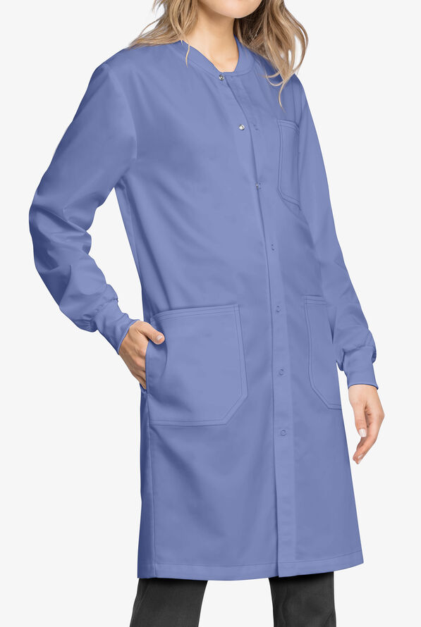 Workwear Revolution Tech Unisex Snap Front Lab Coat, Lab Coats