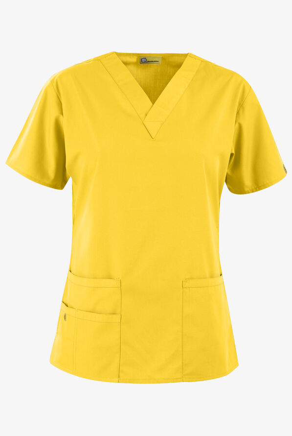 Wonder Wink Scrubs Bravo V-Neck Top | Women's Scrub Tops