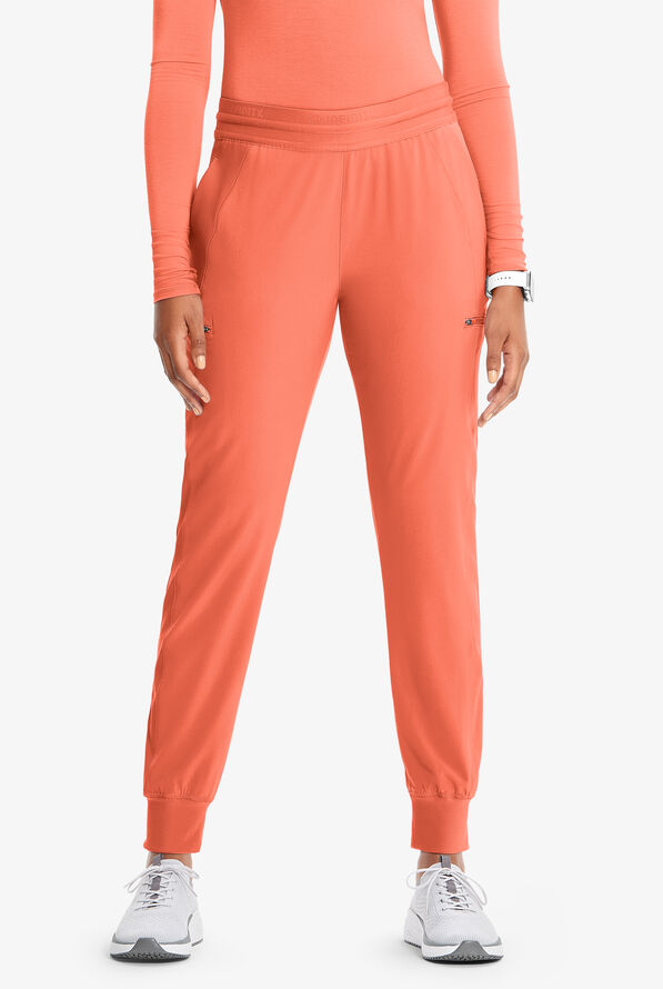 Infinity GNR8 Women's 4-Pocket STRETCH Rib-Knit Internal Drawstring ...