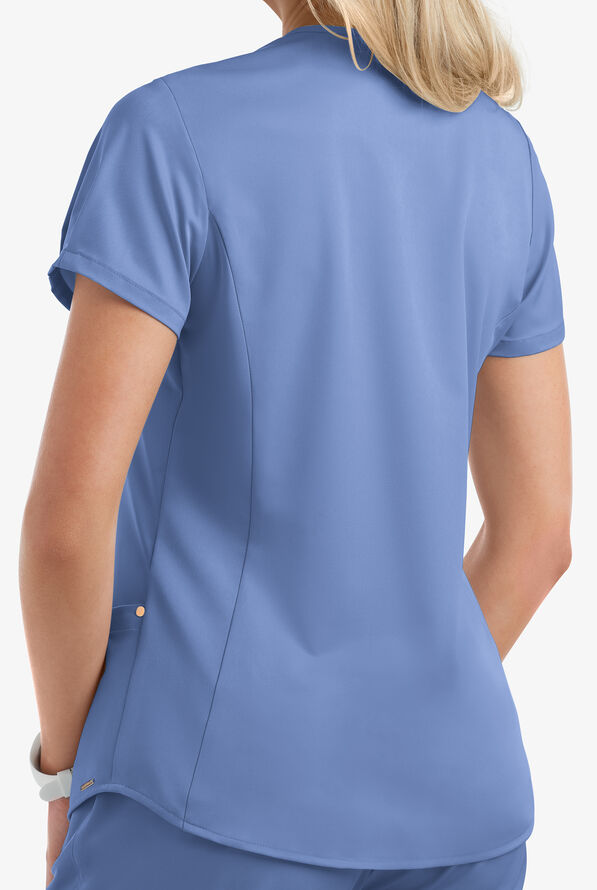 Lauderdale By UA Bahia Scrub Top, fashion style scrubs