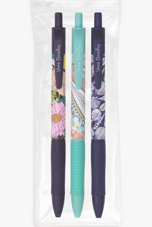 Vera Bradley Spring Medley Ink Pen Set, Nursing Accessories