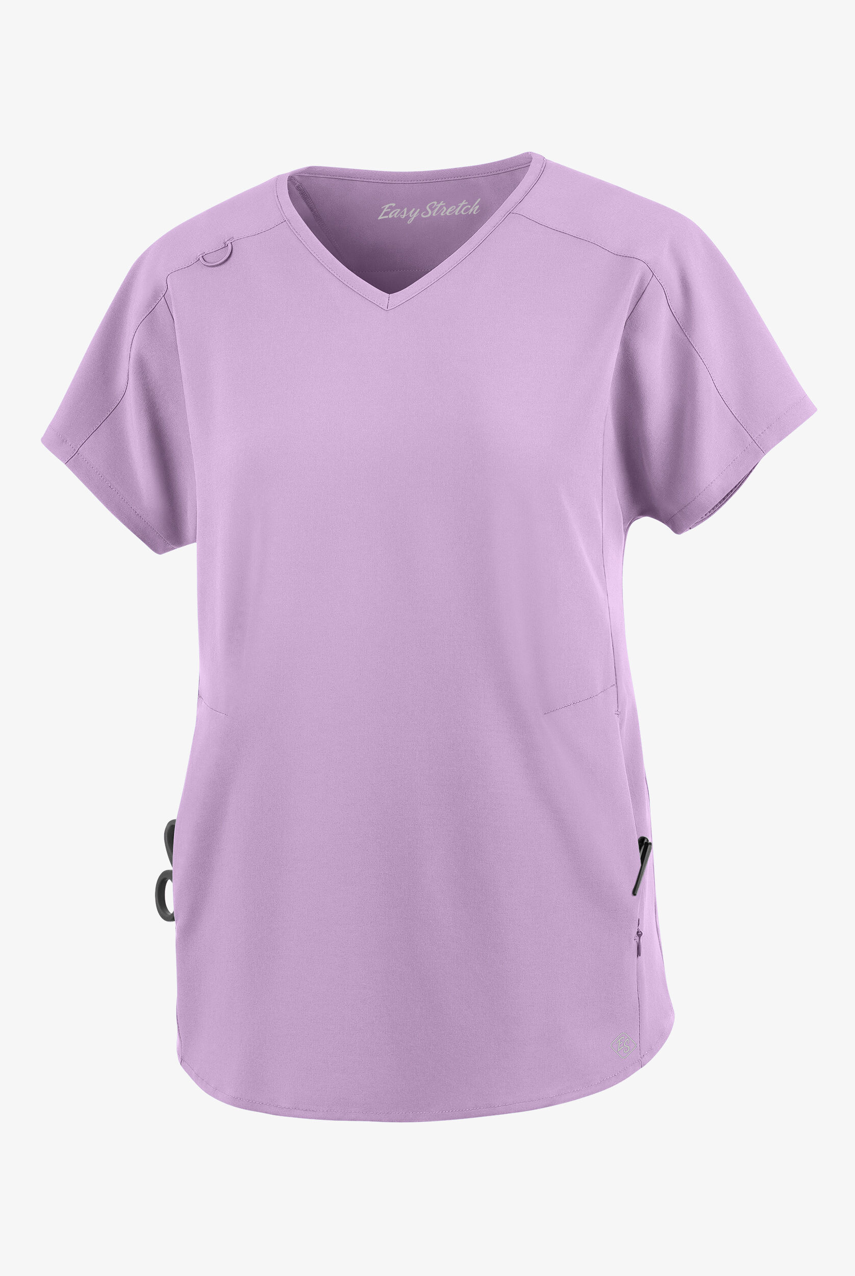 Easy STRETCH Sierra Women's 2 Pocket V-Neck Scrub Top, Nursing Scrubs
