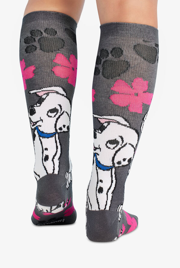 Tooniforms Paws for Puppies Women's 10-15 mmHg Light Compression Socks ...