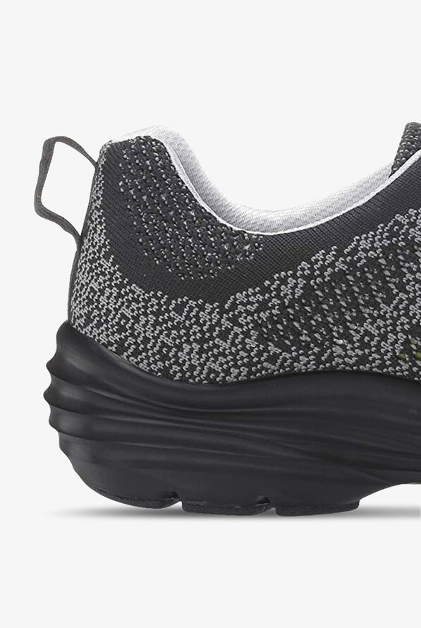 Nurse Mates Align Tabor Black Woven Shoes, Nursing Sneakers