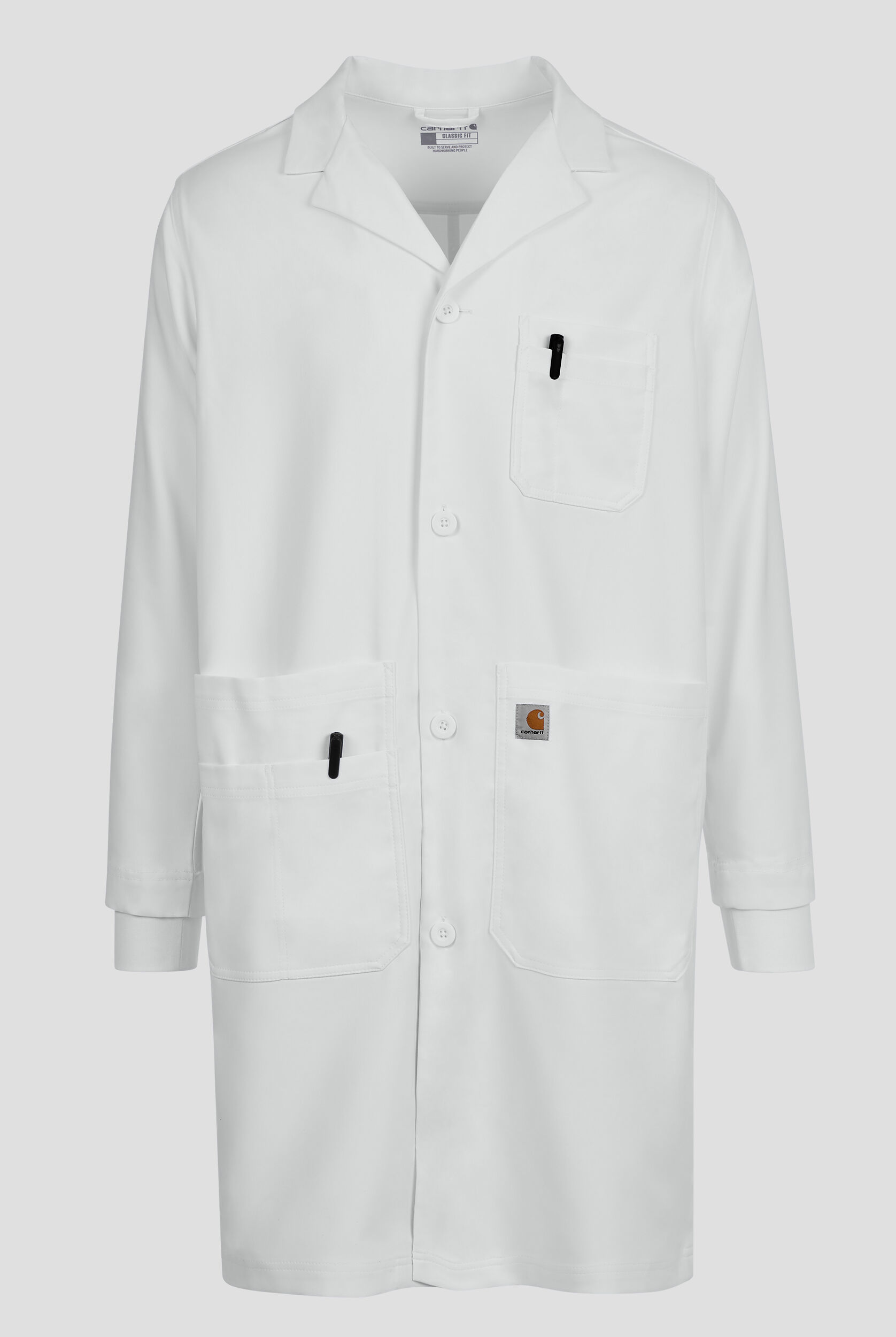 Carhartt Performance Layers Men's 42" 9-Pocket Long Lab Coat, Lab Coats