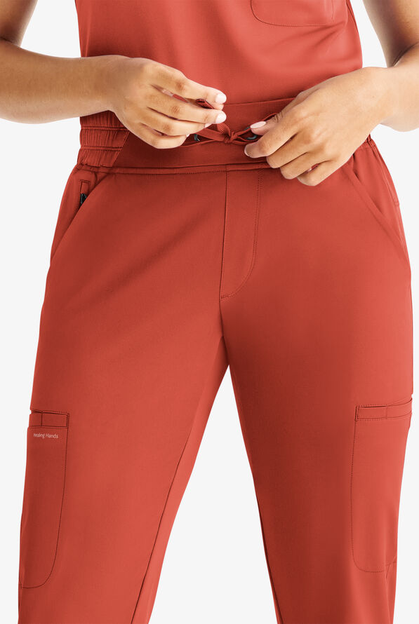 HH Works by Healing Hands Rhea Women's 7-Pocket STRETCH Cargo Jogger ...