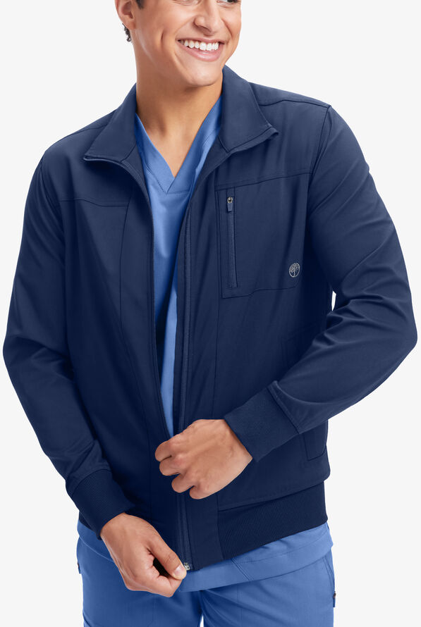 Healing Hands Scrubs Purple Label Men's Scrub Jacket, Scrub Jackets