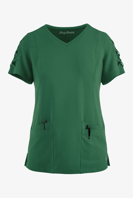 Easy STRETCH by ButterSoft Zadie Raglan Scrub Jacket | Stretch Scrubs