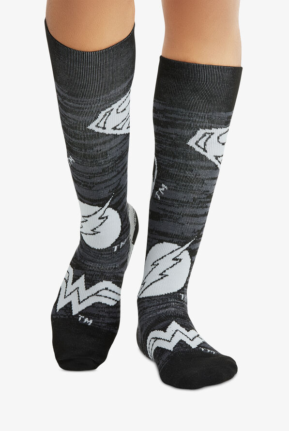 Tooniforms Justice League Men's 10-15 mmHg Light Compression Socks ...