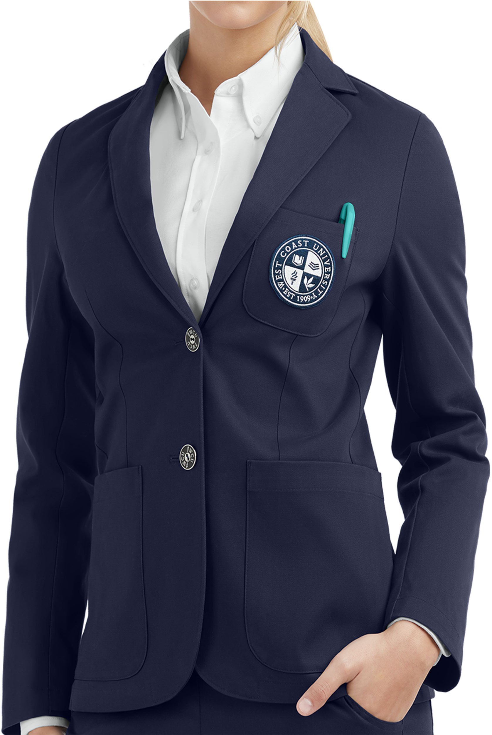 WCU Women’s Two-button Casual Sport Coat