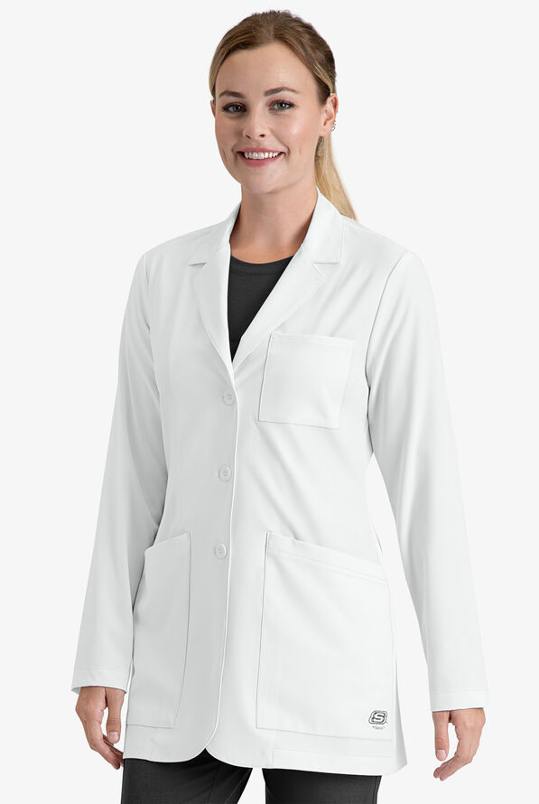 Skechers by Barco Women's 30" 3-Pocket STRETCH Lab Coat, Men's Lab coats