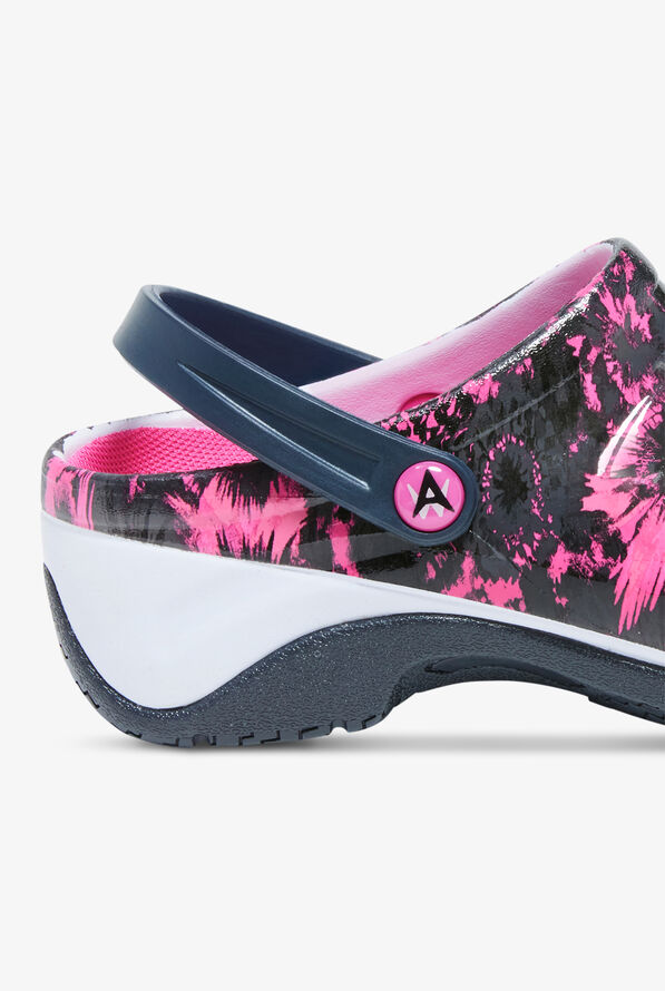 Anywear Women's Zone Electric Blooms Nursing Clogs, Nursing Shoes