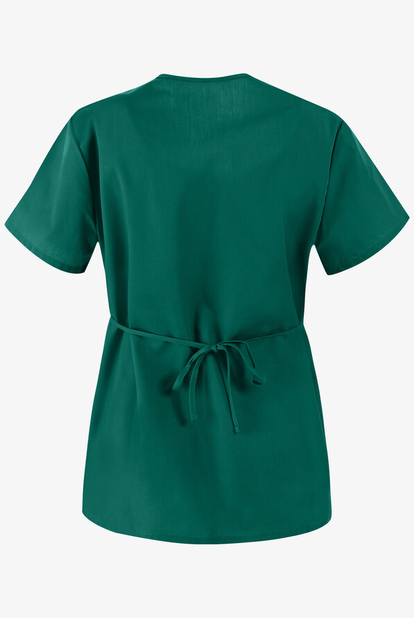 Cherokee Workwear 4801 Mock Wrap Scrub Top, Cherokee Workwear at ...