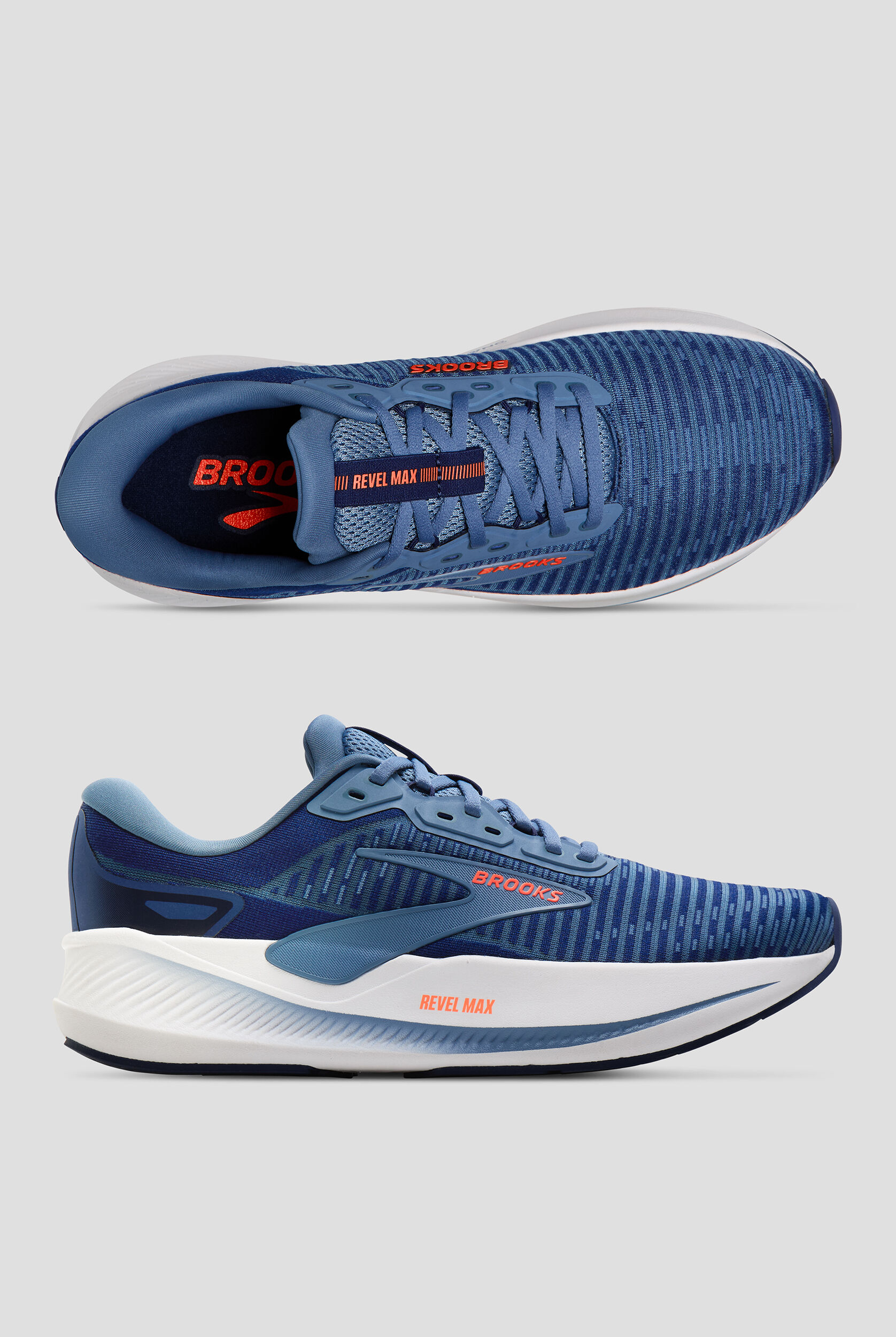 Zapatillas deportivas de enfermería Brooks Revel Max Beacon Blue ...