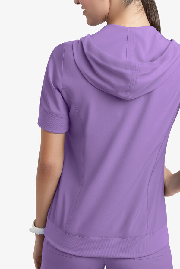 Easy STRETCH True Short Sleeve Pull-Over Hoodie, Nursing Jackets