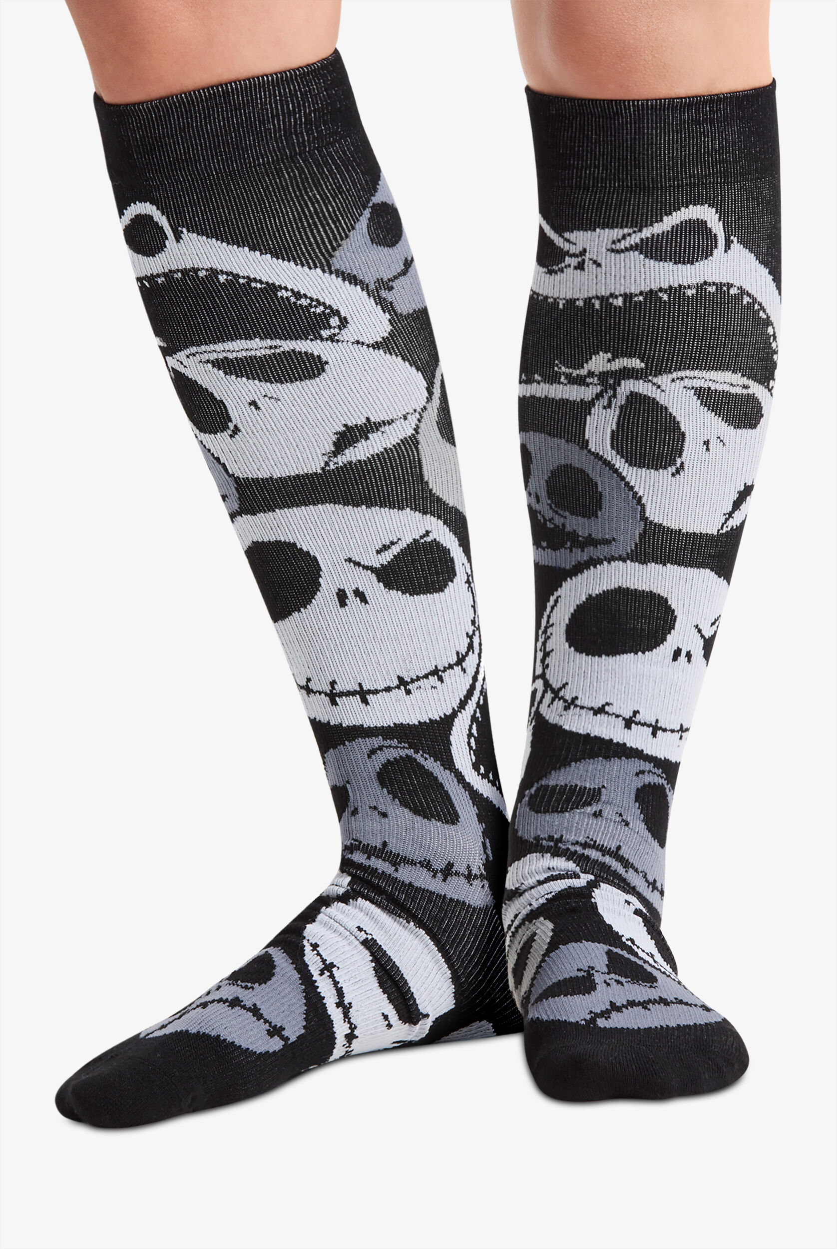 Tooniforms Womens My Scary Face 10-15 mmHg Light Compression Socks ...
