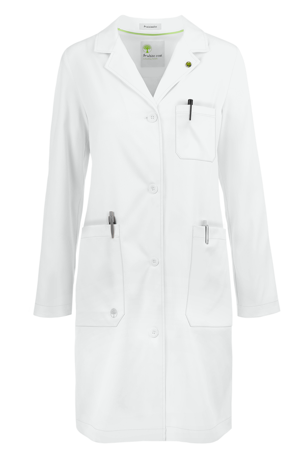 Healing Hands Minimalist Women's Faye Lab Coat, Women's Lab Coat