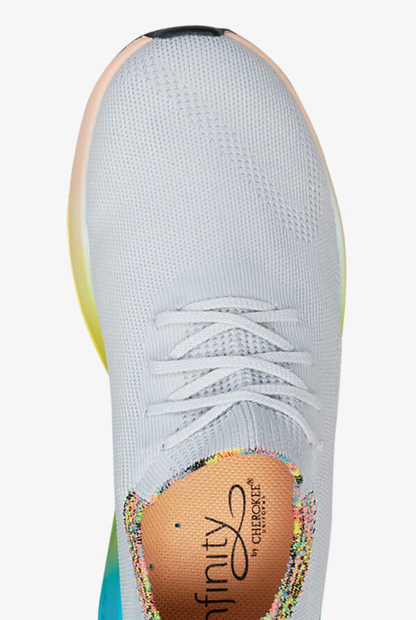 Cherokee infinity Women's Glow Bolt Lace Up Sneaker, Nursing Scrubs