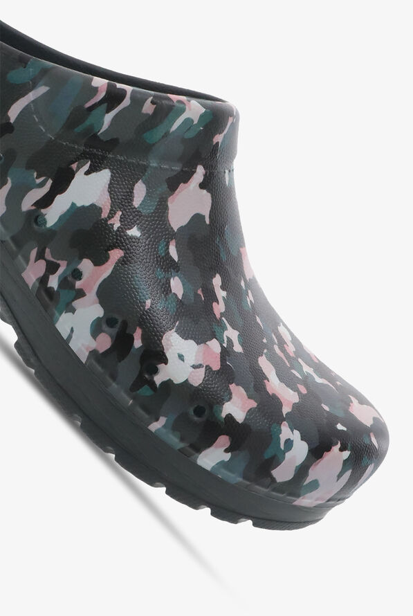 Dansko Kane Camo Lightweight Open Back Nursing Clog, Nursing Clogs