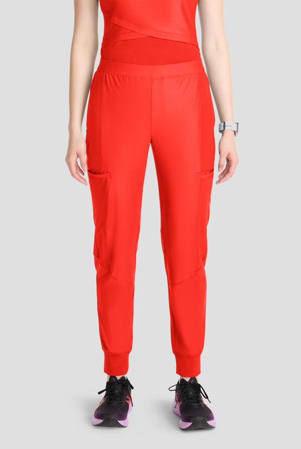 Infinity GNR8 Kinetic Knit Women's 4-Pocket STRETCH Cargo Jogger Scrub ...