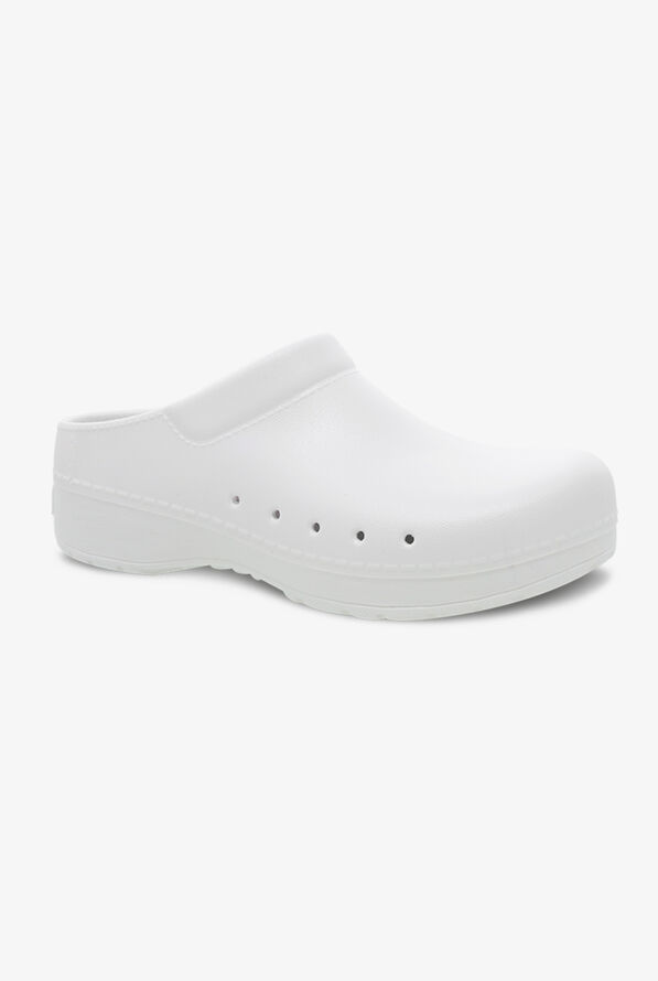 Dansko Kane Lightweight Pearl Open Back Clogs, Nursing Clogs