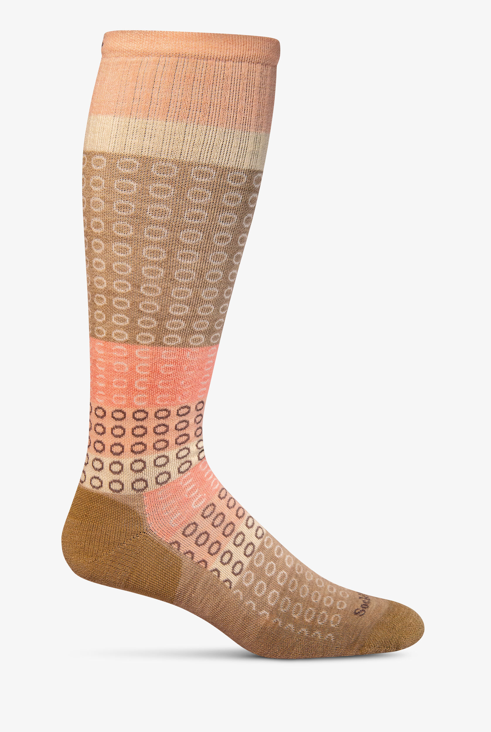 Sockwell Full Circle Putty Women's Wide Calf 15-20mmHg Moderate ...