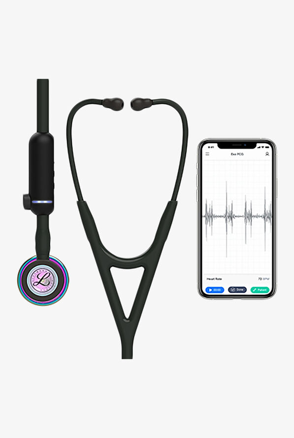 3M Littmann Core Digital Rainbow Finish Stethoscope, UA Accessories