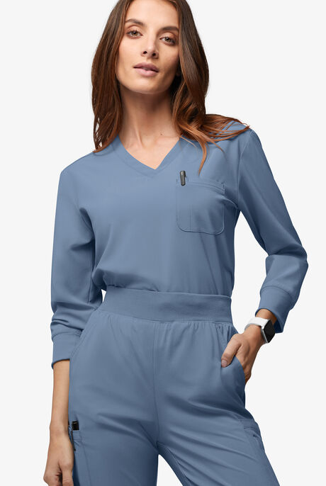 3/4 Sleeve Length Scrub Tops | Uniform Advantage