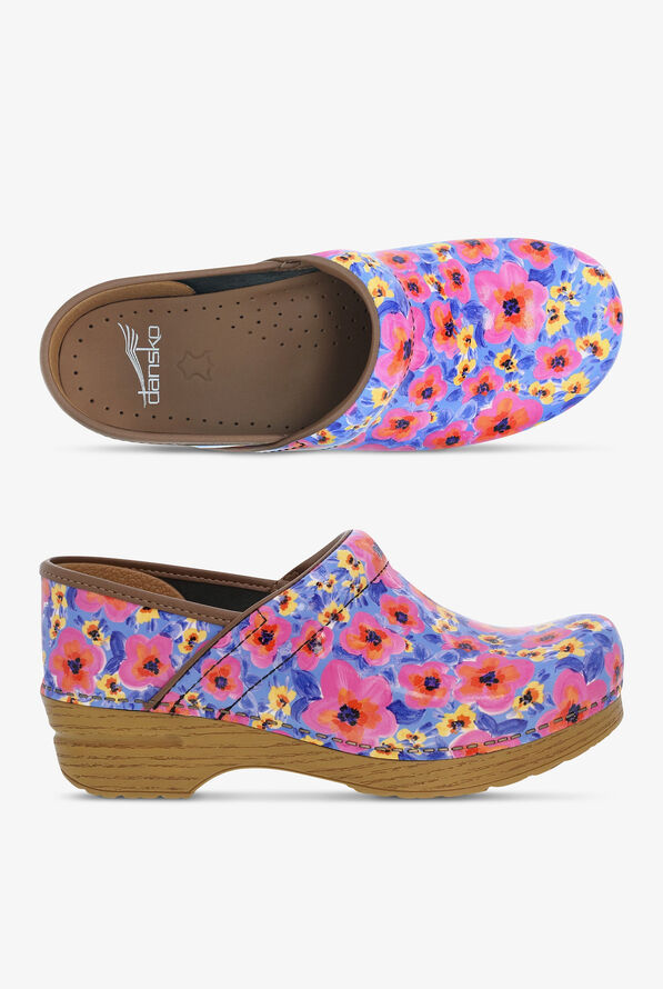 Dansko Women's Professional Springtime Patent Nursing Clogs, Nursing Clogs