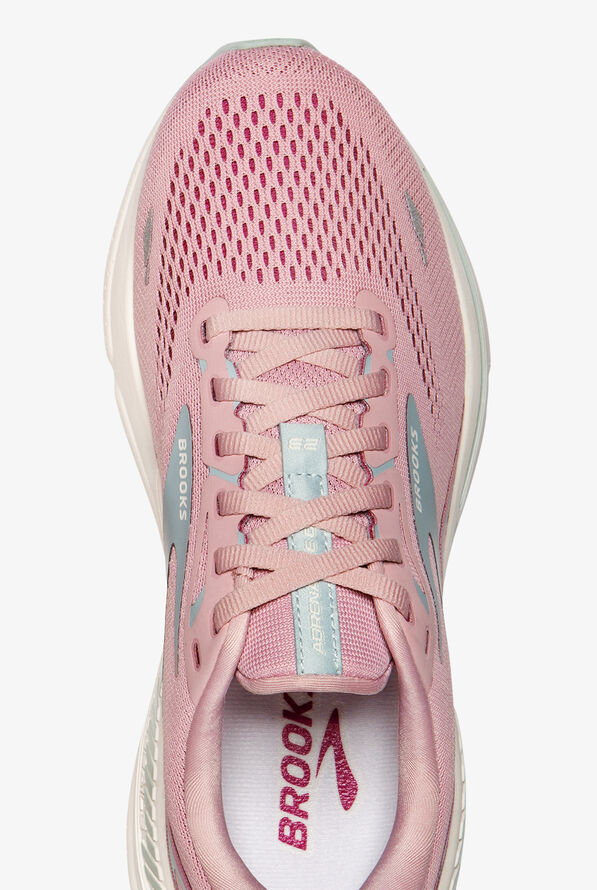 Brooks Women's Adrenaline GTS 23 Zephyr/Blue/Coconut Athletic Lace Up ...