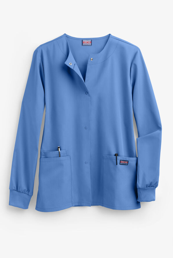 Cherokee Workwear 4350 Scrub Jacket and Cherokee Workwear Scrubs at ...