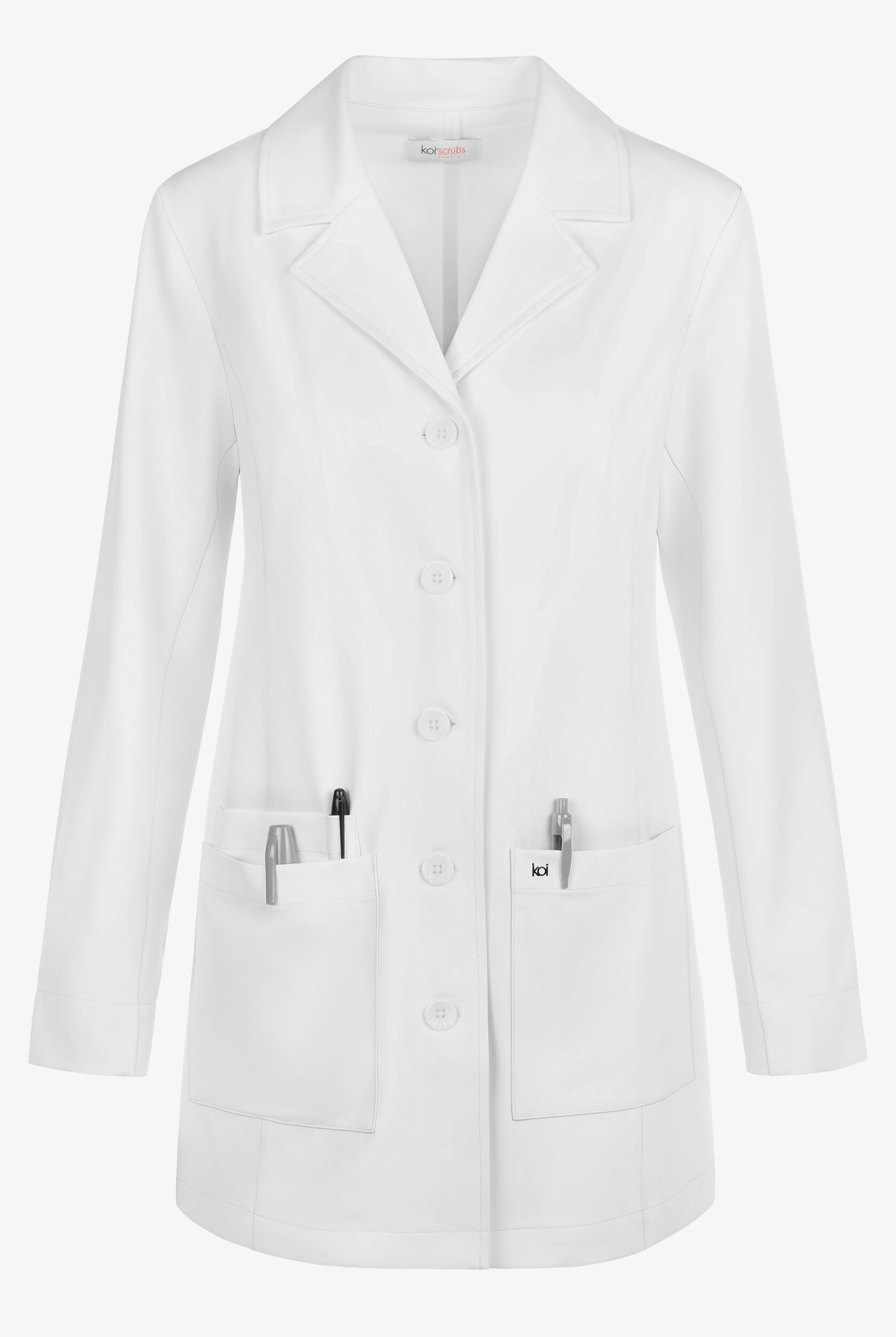 Koi Essentials Hema Women's 31.5" 3-Pocket Lab Coat, Lab Coats