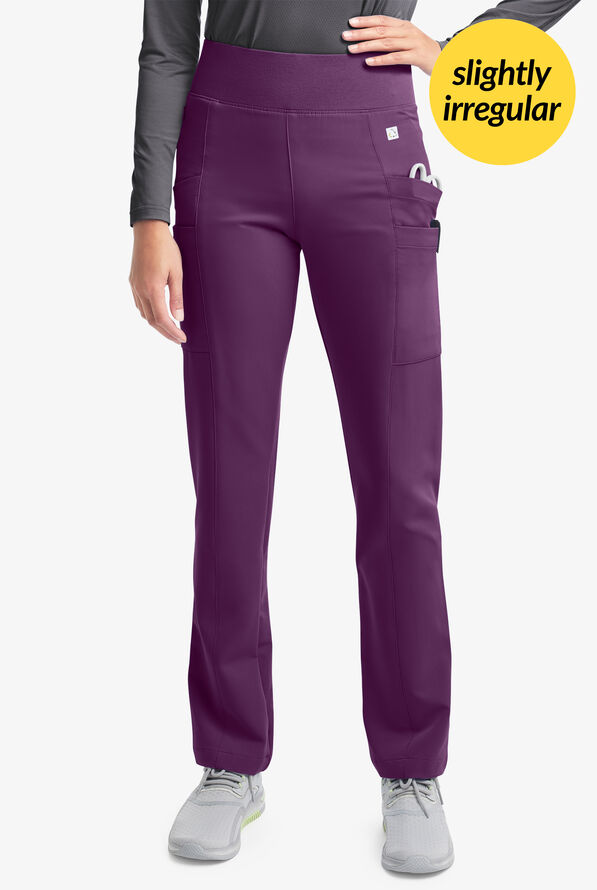 ReSurge by Butter-Soft Sapphire Women's 6-Pocket Yoga Scrub Pants ...